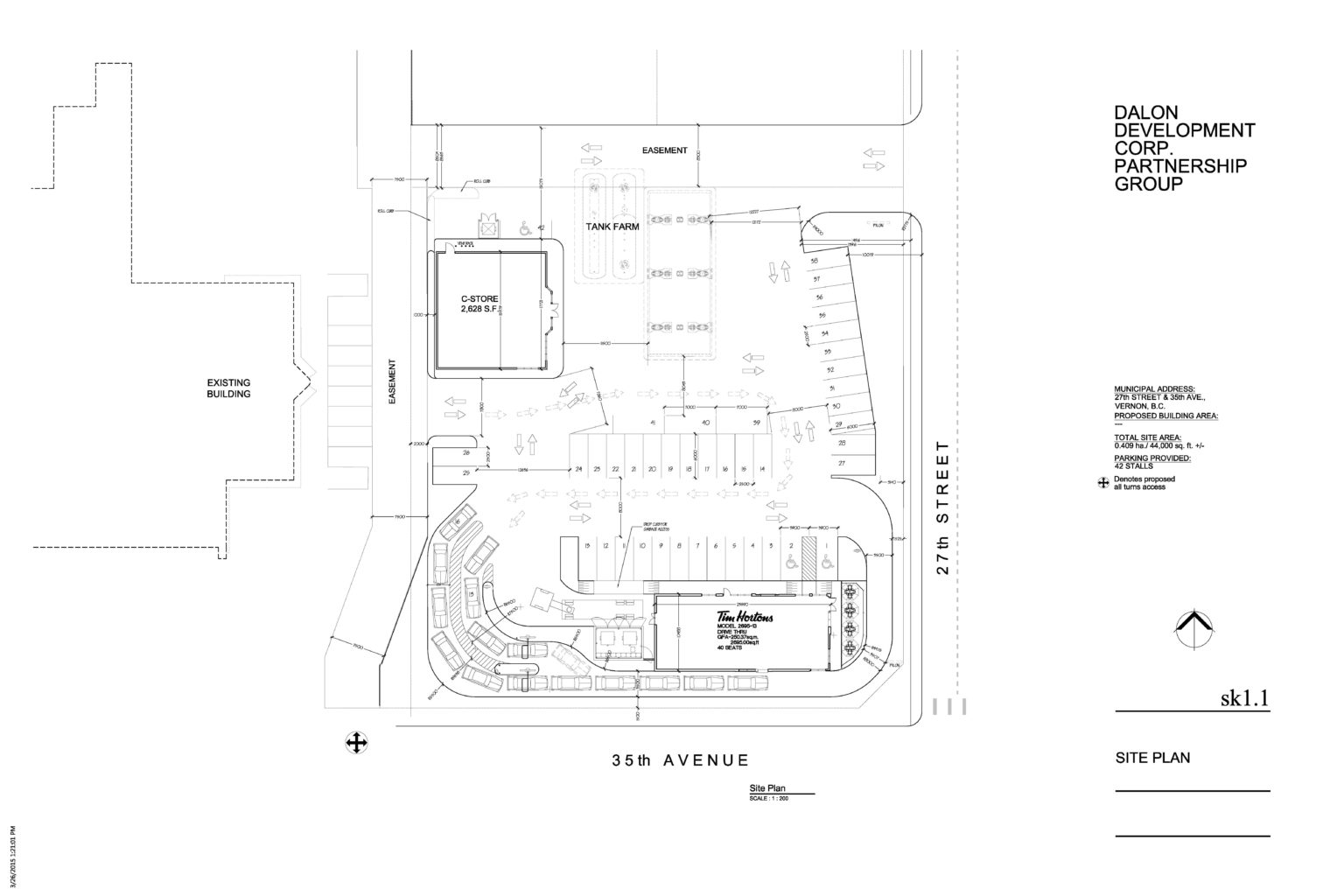 Tim Horton’s CO-OP Gas Bar—Vernon | Mark Ten Developments